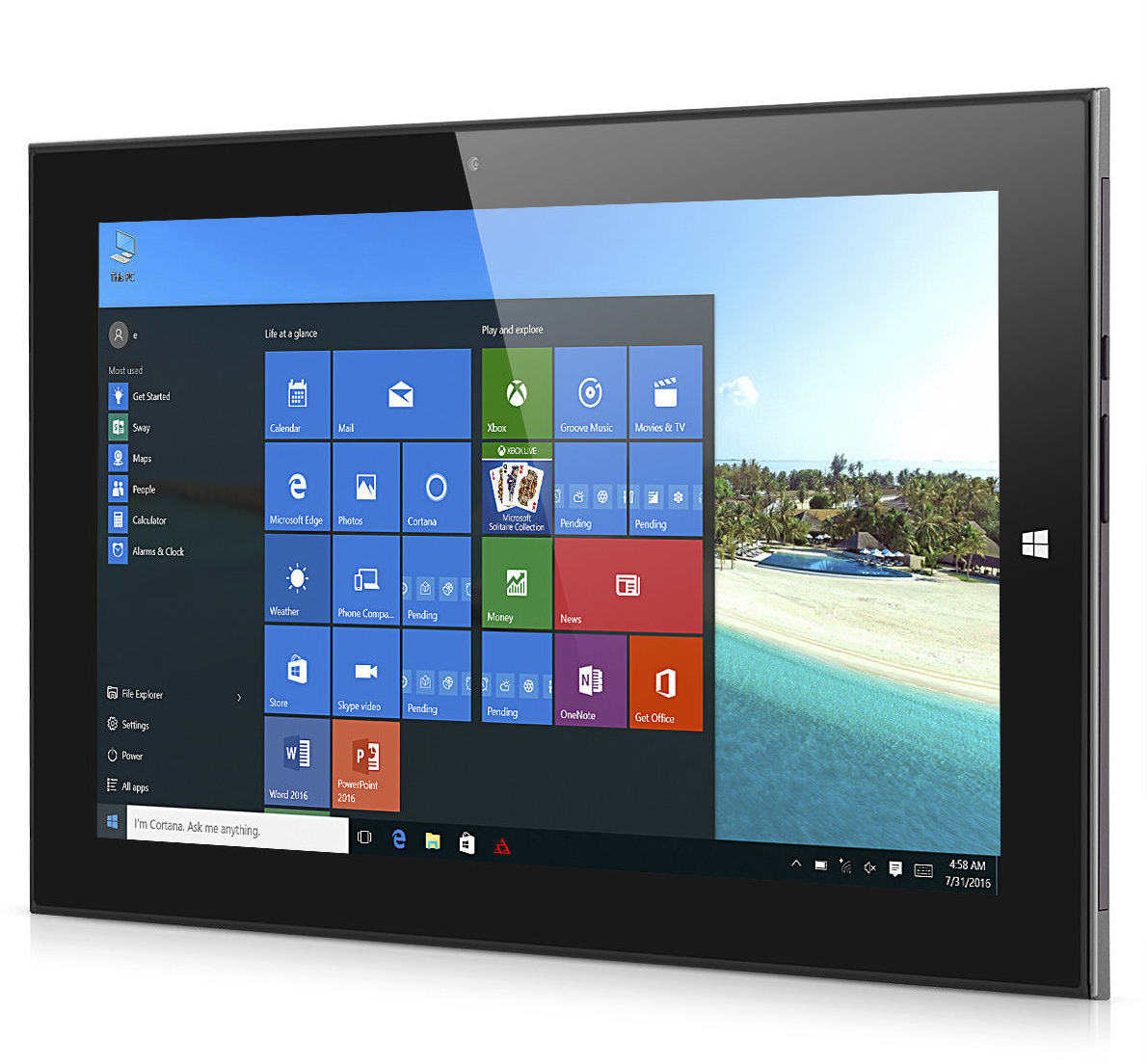 Venta Flash: Tablet Teclast Tbook 16, con Intel Atom X7 y 8GB de RAM ...