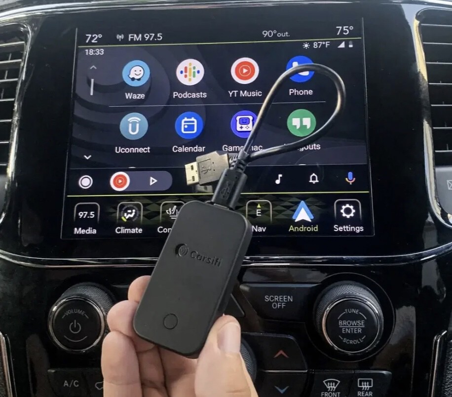 Cinco adaptadores para tener Android Auto inalámbrico en tu coche: guía ...