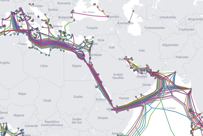 El Google Maps de los cables submarinos: un imponente mapa interactivo ...