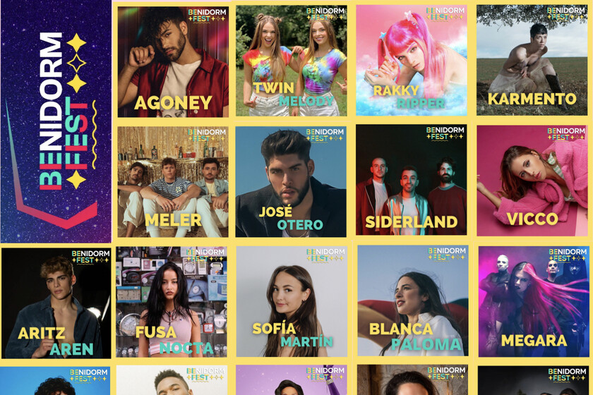 Benidorm Fest 2023: los 18 participantes que lucharán para representar ...