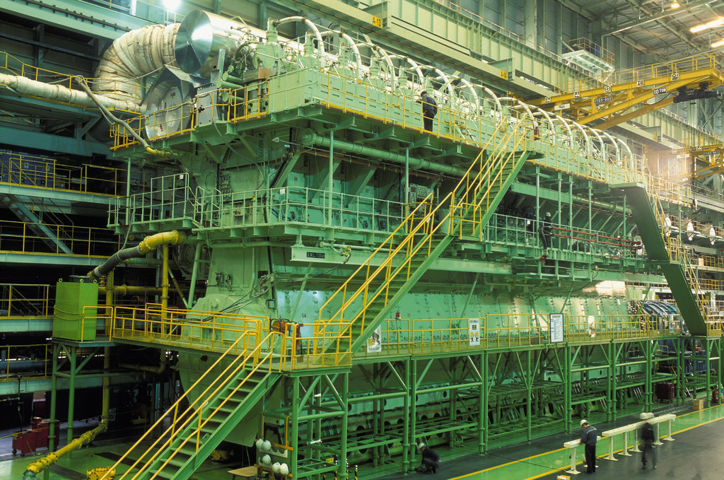 El motor diésel más potente del mundo se llama Wärtsilä RT-flex96C y es ...