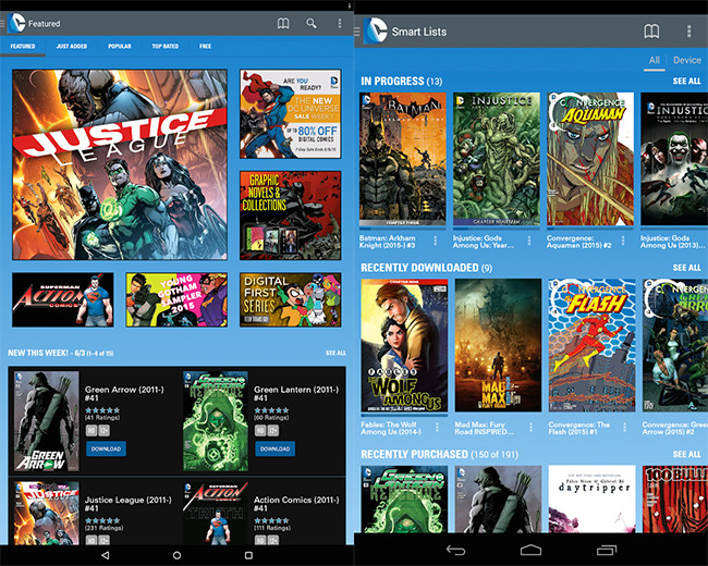 Las mejores aplicaciones para leer cómics en el móvil o la tablet