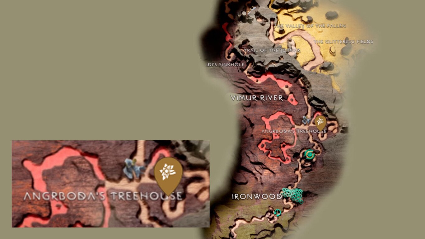 Nueve Flores de los Reinos de God of War Ragnarök: ubicación de estos ...