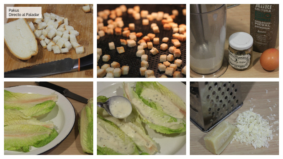 Ensalada César, la receta original, fácil, casera y verdadera de una ...