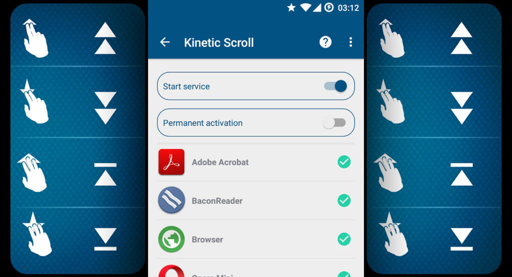 Haz scroll a la velocidad de la luz con Kinetic Scroll
