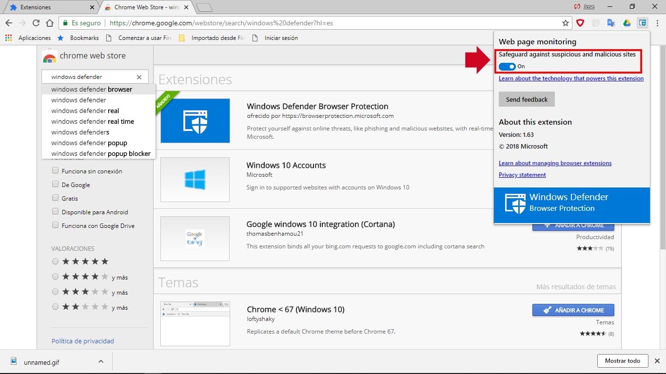 Puedes mejorar la seguridad de tu equipo al navegar con sólo añadir Windows Defender a Chrome ...