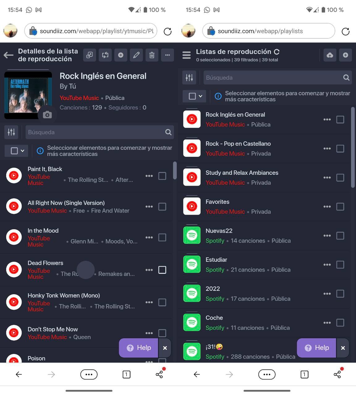 Cómo pasar listas de Spotify a YouTube Music: así lo hago sin apps