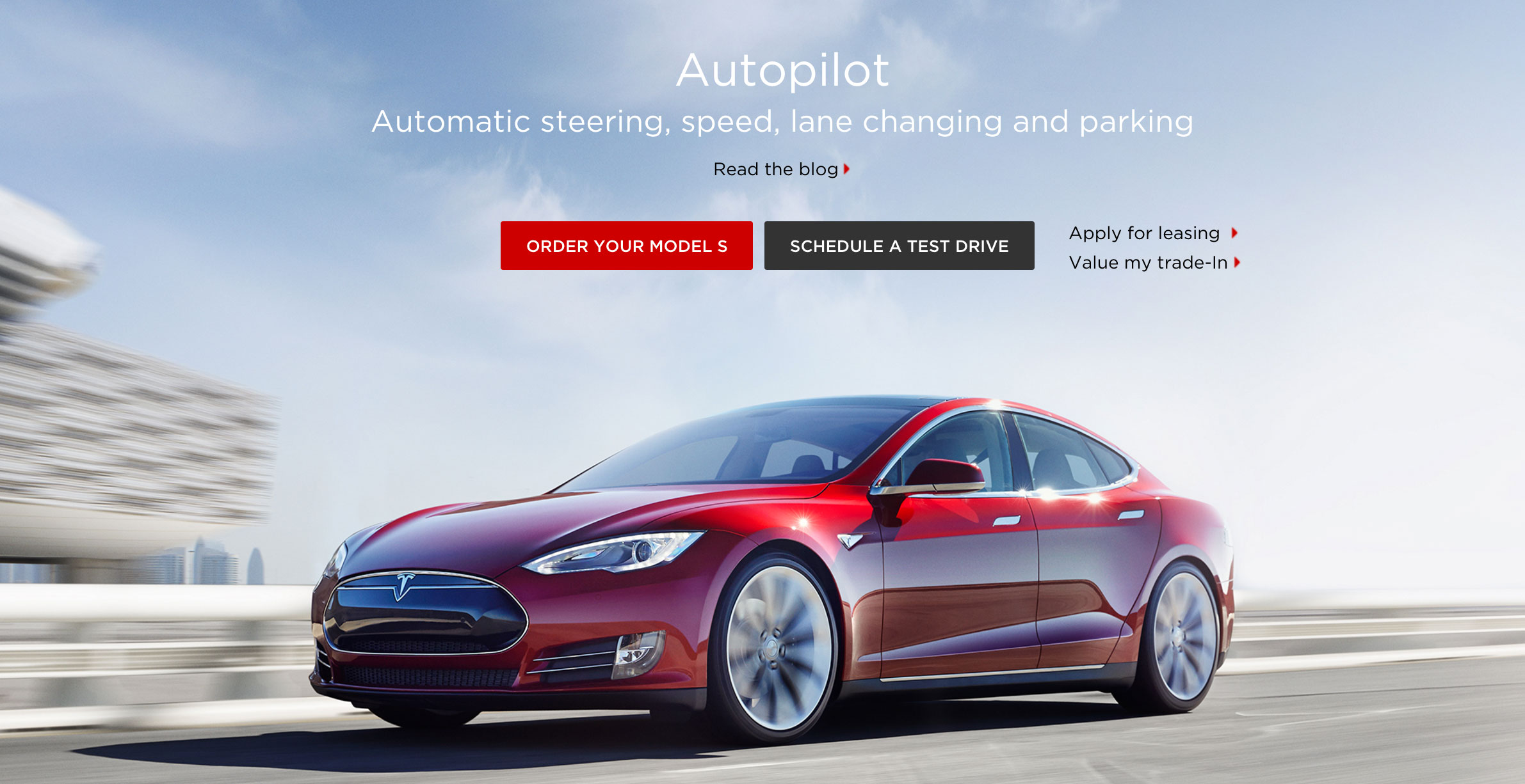 El Tesla Model S es un poquito más autónomo con la llegada de su piloto ...