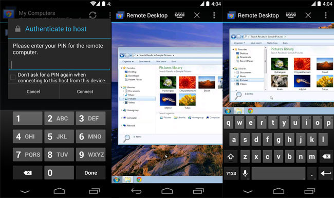 Chrome Remote Desktop para Android ya disponible