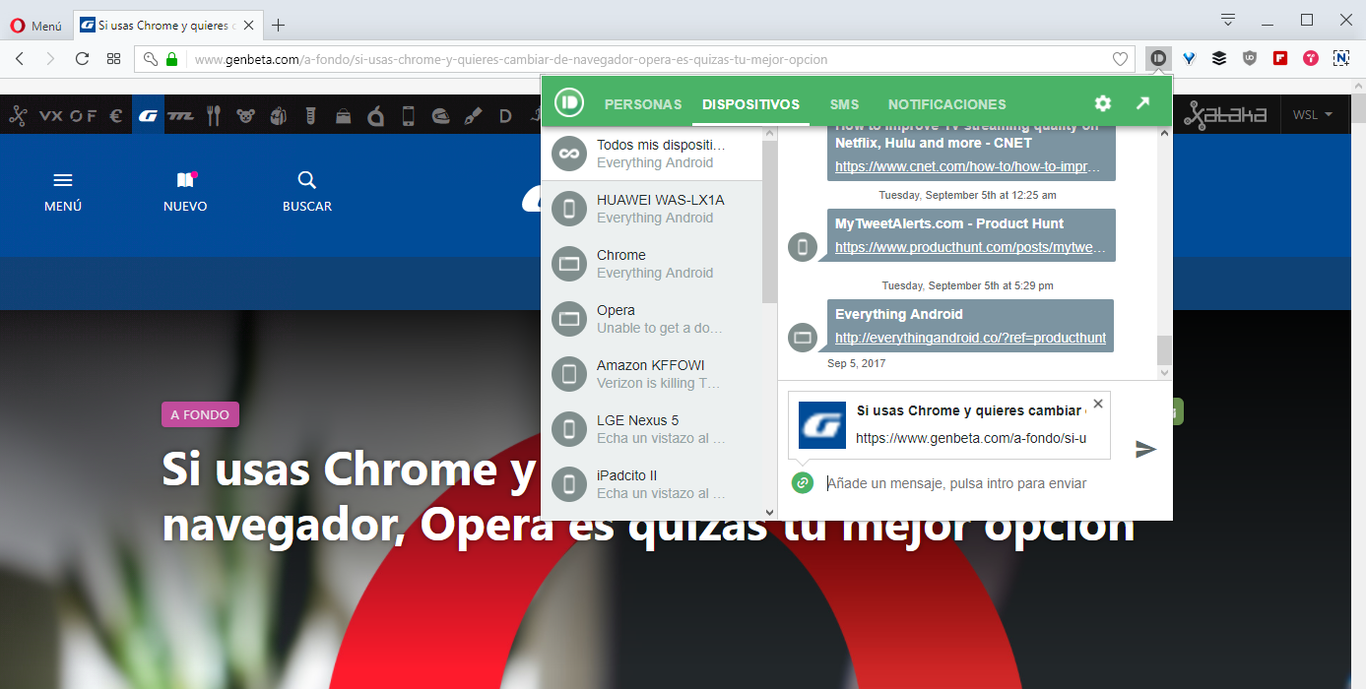Las mejores extensiones para Opera enfocadas en la productividad