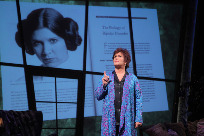 Carrie Fisher fue mucho más que una princesa: su desconocida faceta ...