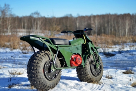 Taurus 2x2, la moto de Putin con tracción integral, desmontable, ligera ...