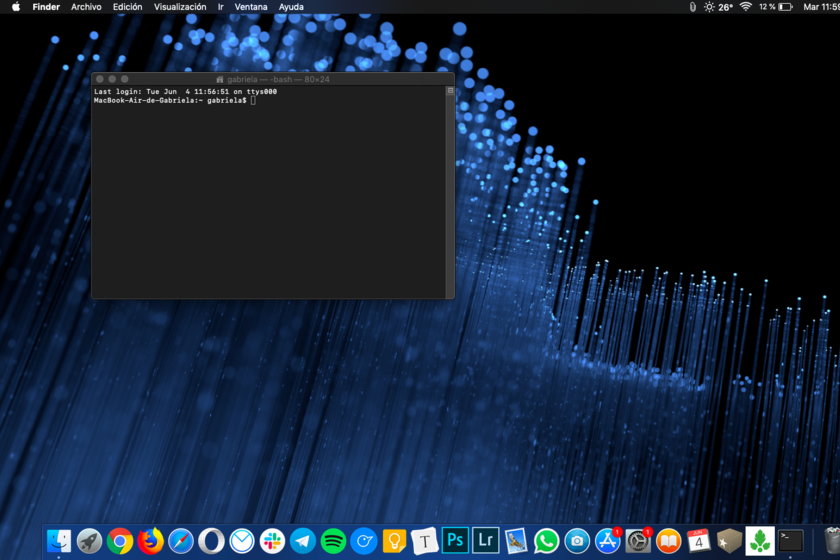 macOS Catalina utilizará zsh en lugar de bash como la shell por defecto