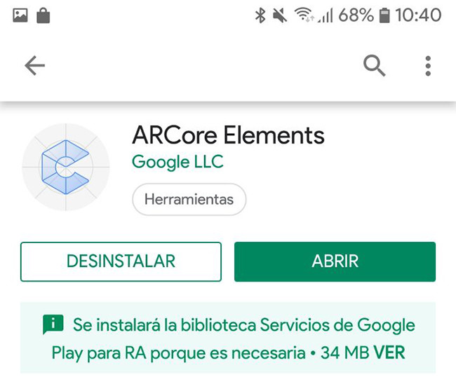 La app de ARCore ahora se llama 'Servicios de Google Play para RA', y ...