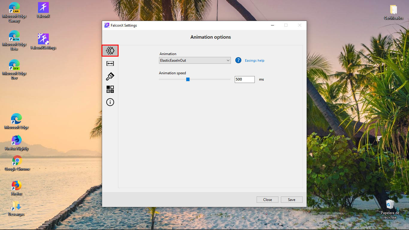 FalconX: con esta utilidad puedes imitar el aspecto de la barra de ...