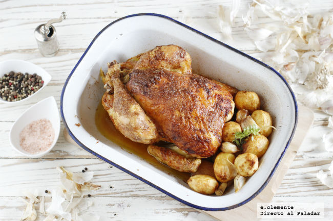 Un pollo asado y siete recetas en las que aprovechar sus sobras el ...