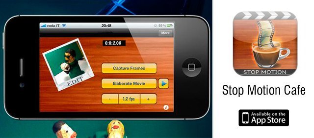Stop Motion Cafe, una aplicación gratuita en iOS para hacer stop-motion y timelapses