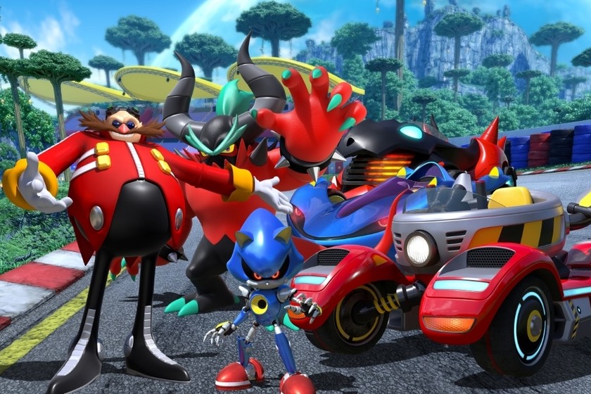 Team Sonic Racing anuncia sus tres últimos pilotos: el Dr. Eggman ...