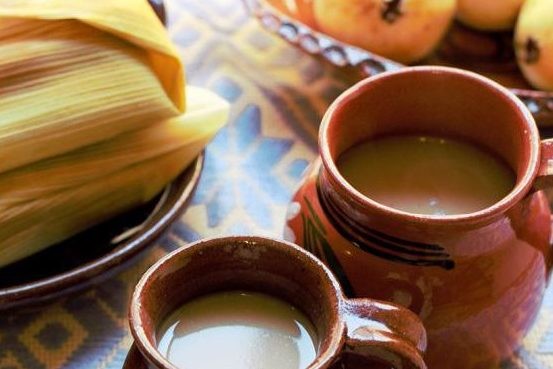 Atole de cacahuate. Receta fácil