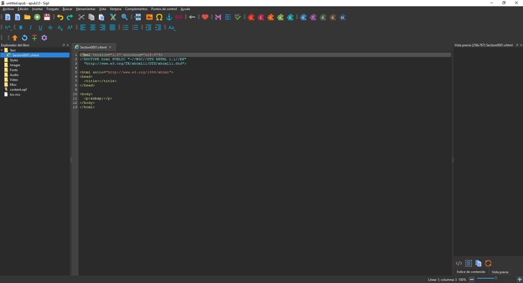 Así puedes crear tus propios archivos ePub usando Sigil
