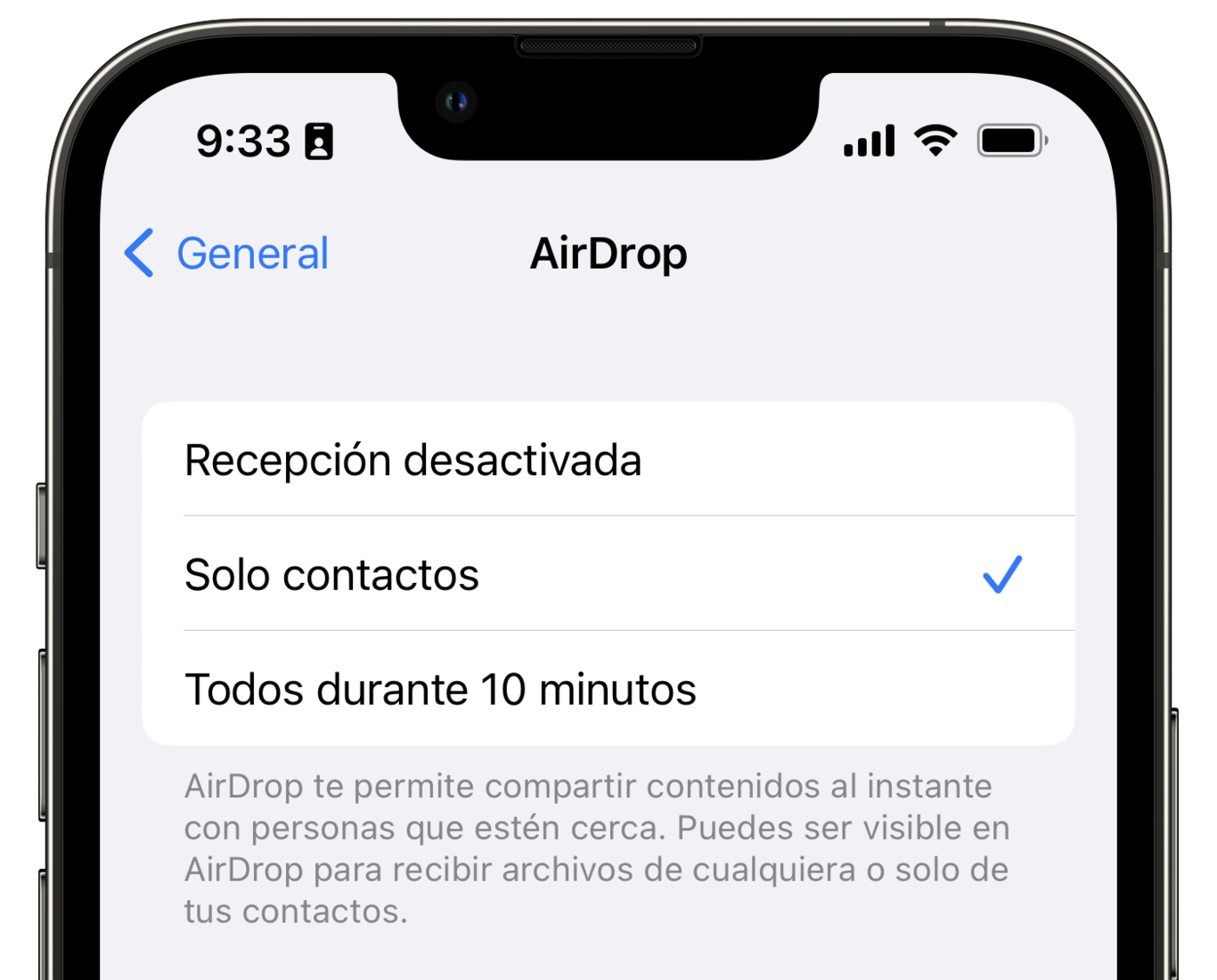 Ajustar AirDrop a "Todos" toca a su fin. Apple cambia el funcionamiento del ajuste en iOS 16.2
