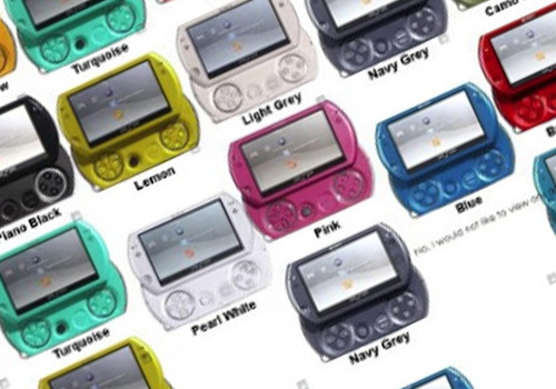 PSP Go, estos son los colores que Sony podría tener preparados