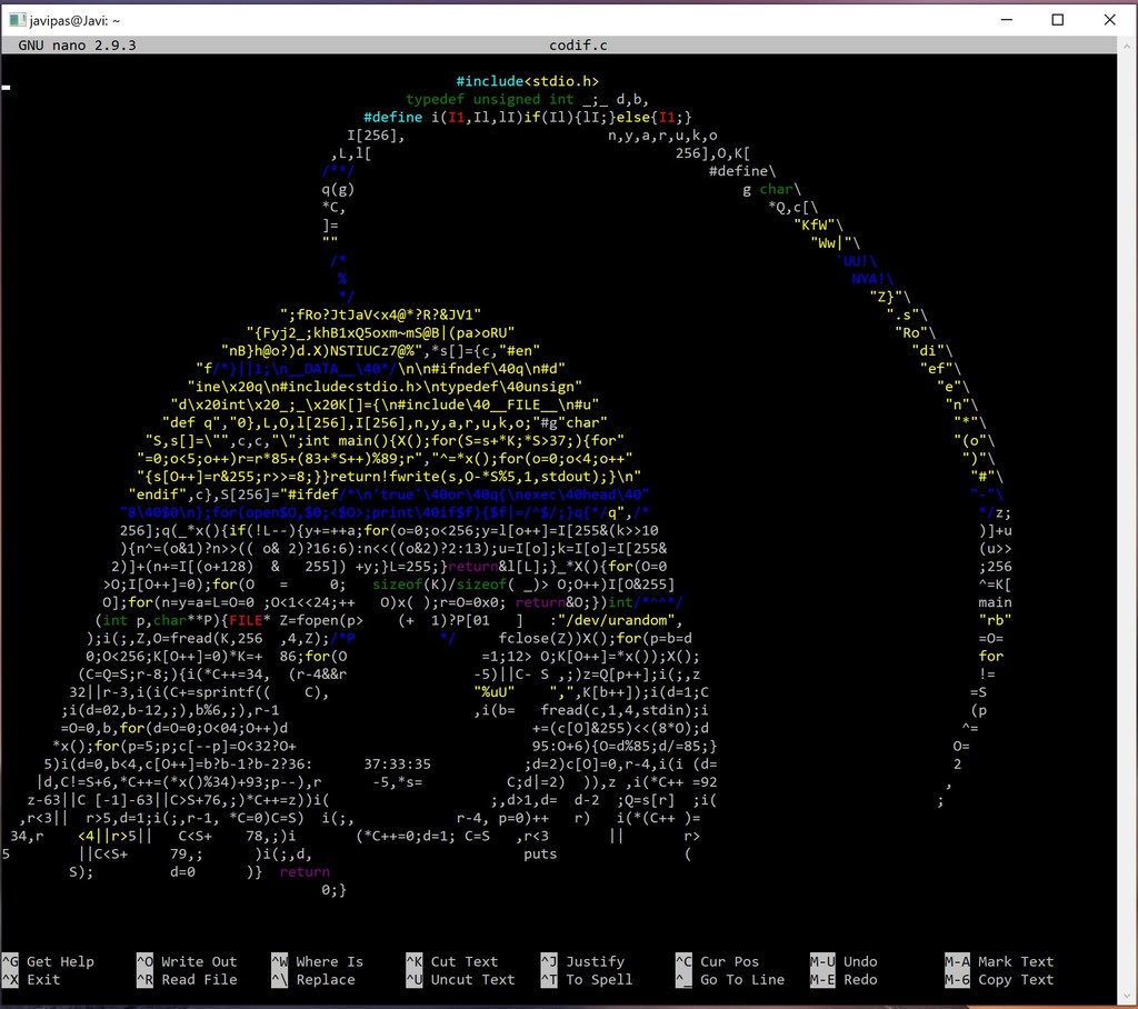 Este donut es un ejemplo de la magia del código ofuscado: así es como ...