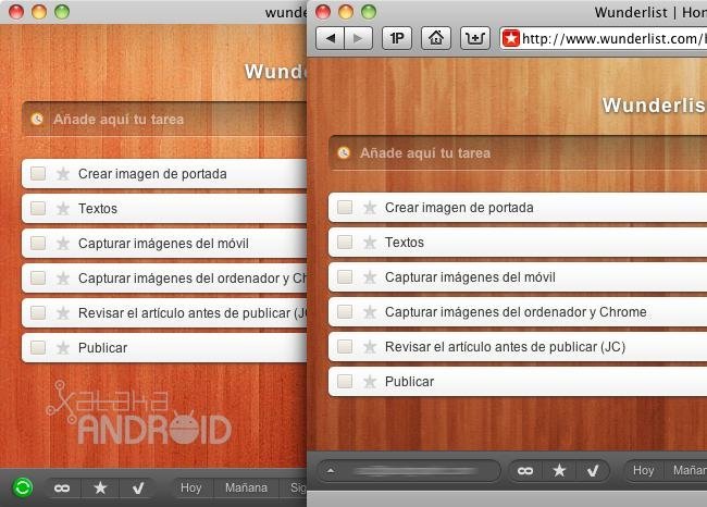 Wunderlist, tus listas de tareas en la nube y con un interfaz gráfico inmejorable