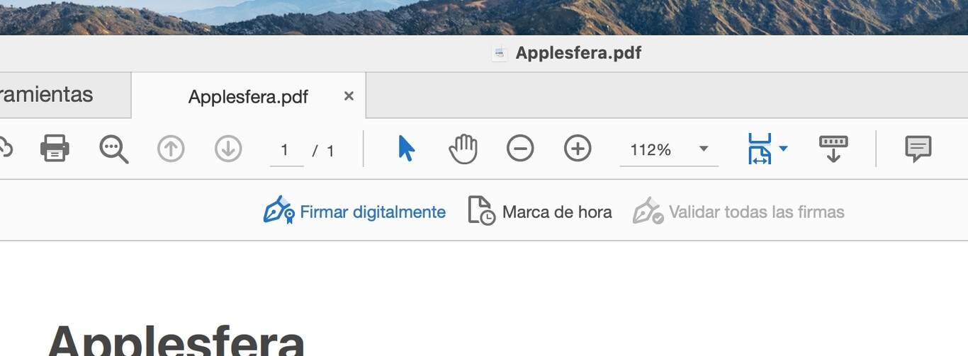 Cómo firmar un PDF con un certificado digital en macOS