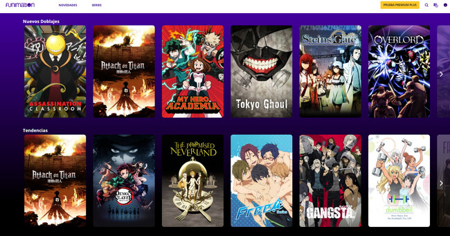 Funimation ya está disponible en México: catálogo, series con doblaje ...