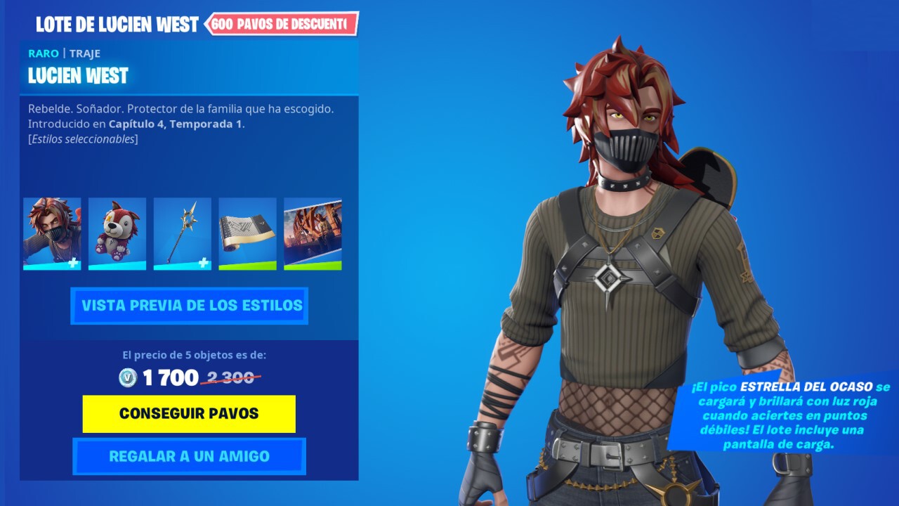 Fortnite: Tienda de hoy 30 de enero con Dinoguardia, Merodeador Melenas, Remi y mucho más ...