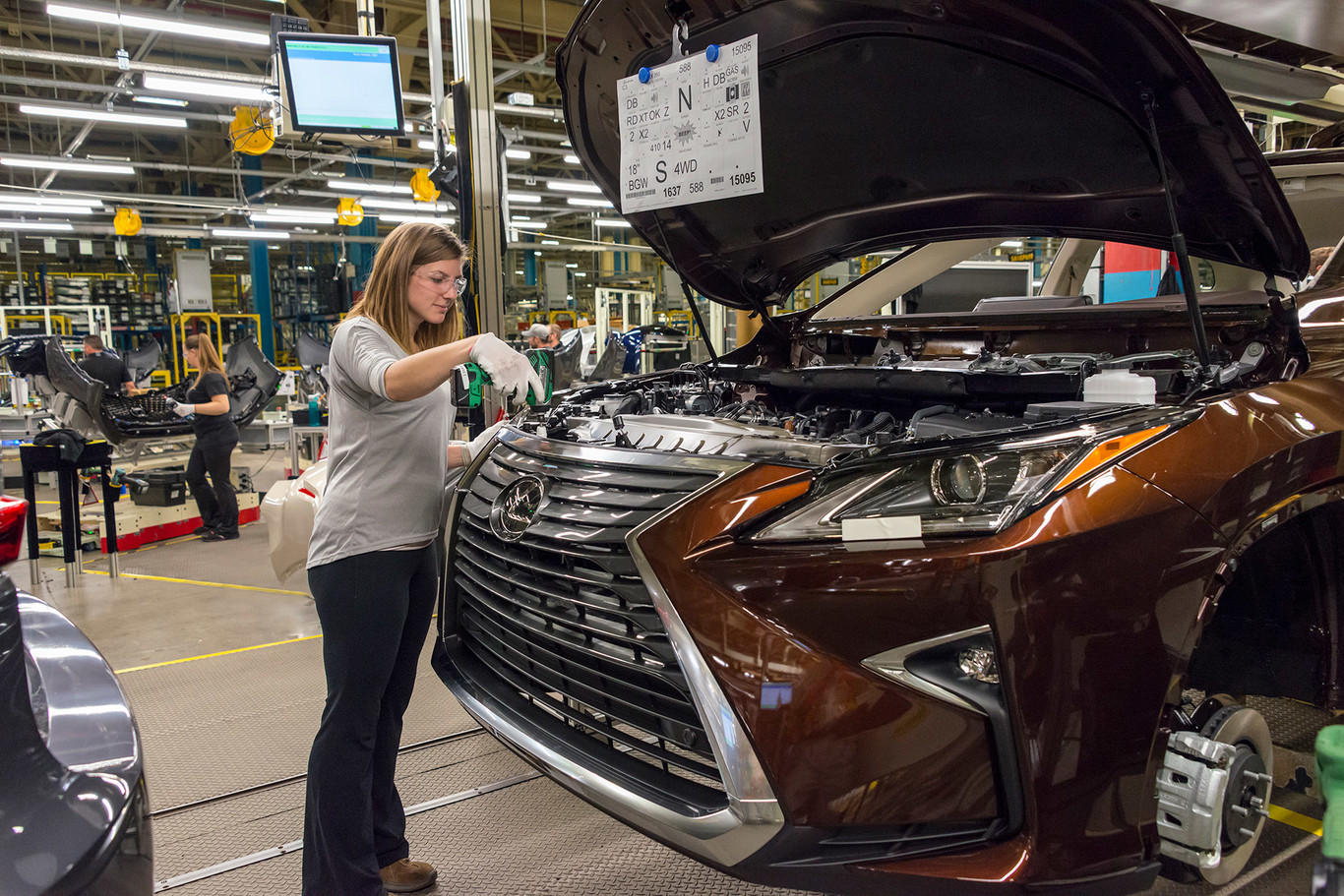 Dos modelos de Lexus se unen a las líneas de producción de Toyota