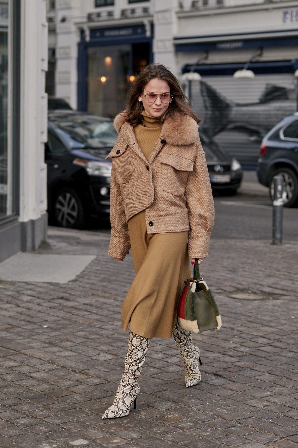 Las botas con animal print siguen de moda en el streetstyle (y eso ...