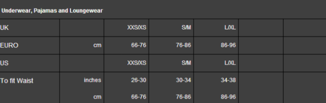 Todo lo que tienes que saber sobre el tallaje de Topman