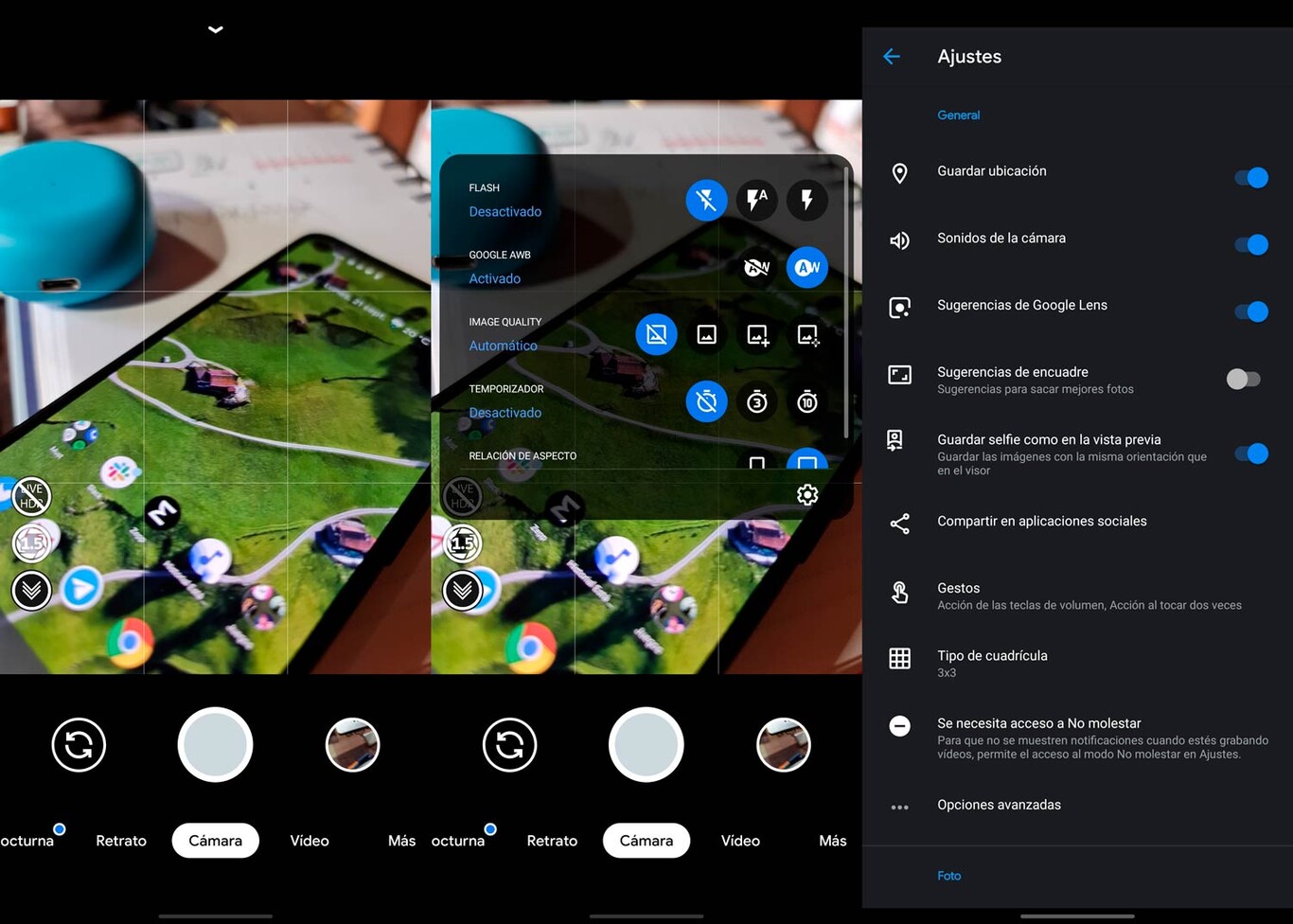 La cámara de Google en Samsung Galaxy, esta Gcam funciona en móviles Exynos