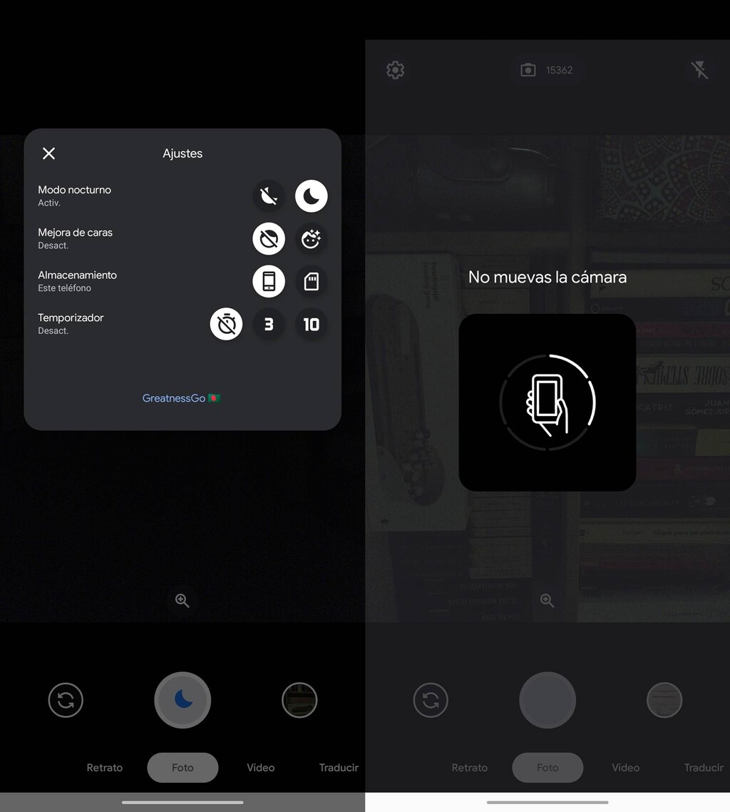La primera cámara de Google Go con modo noche ya se puede descargar ...