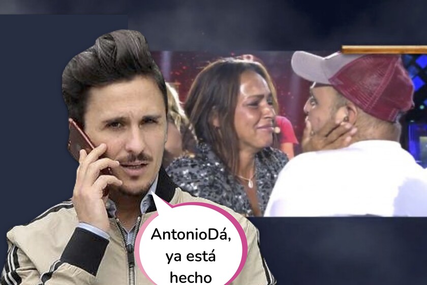 Esta es la identidad del hombre que empujó a David Flores Jr a celebrar ...