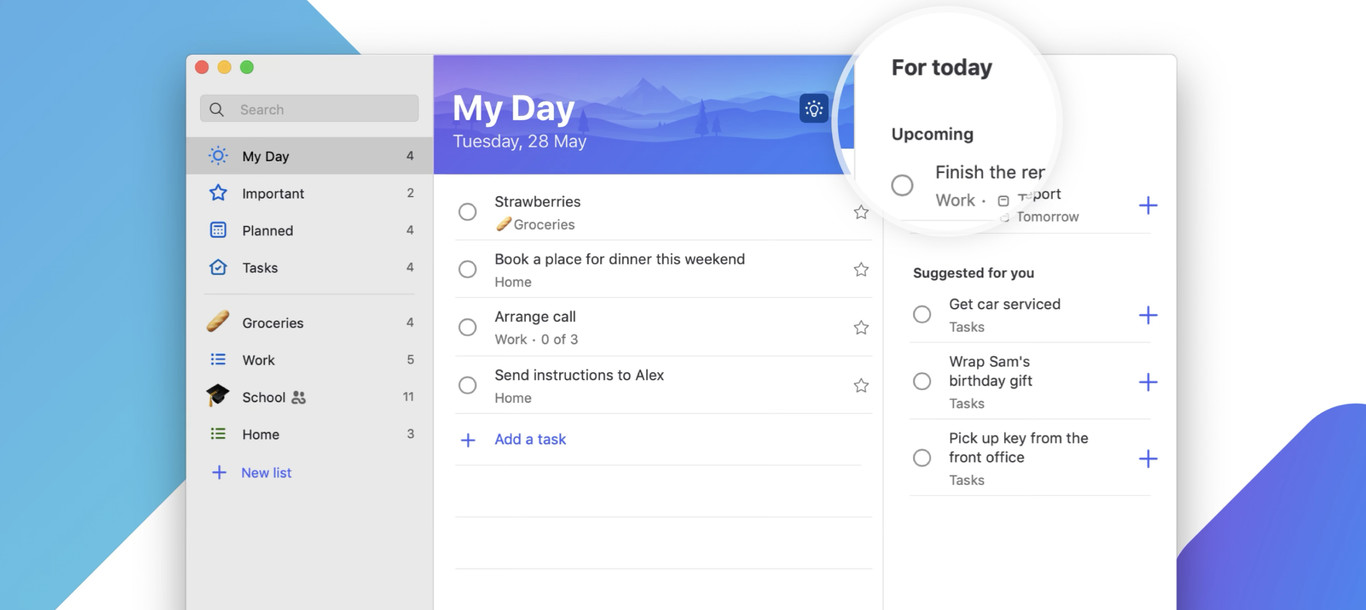 To-Do: Microsoft lanza su gestor de tareas gratis en el Mac App Store