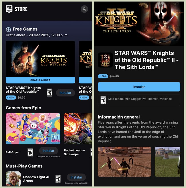 Dos de los mejores juegos de 'Star Wars' están gratis en Android, y pueden ser tuyos para siempre