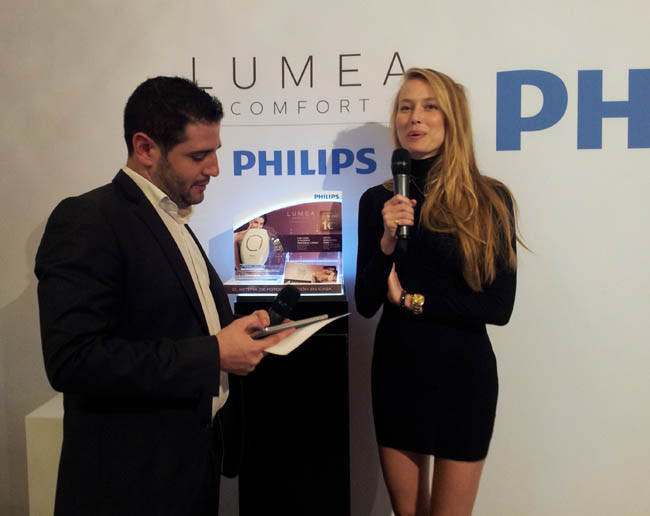 Philips y Vanesa Lorenzo participan en Wloggers presentando Lumea Confort