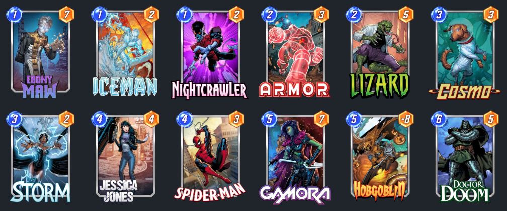 Marvel Snap: el mejor mazo para fastidiar ubicaciones con Storm y Cosmo