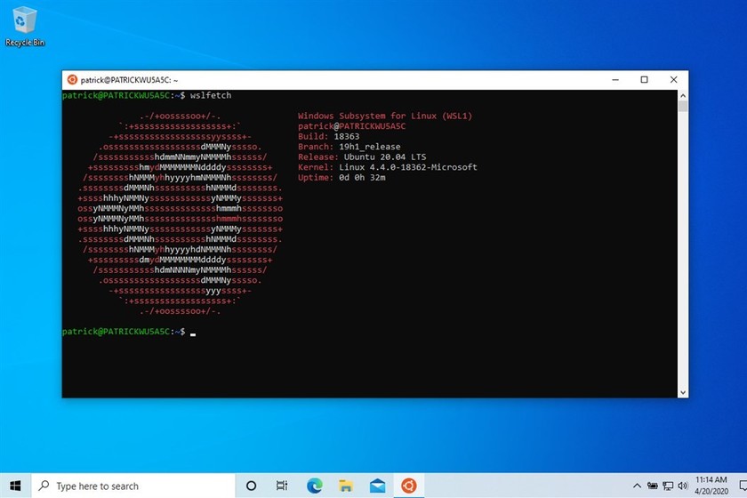 Ubuntu 20.04 LTS también ha llegado a Windows 10 y ya puedes descargarlo en la Tienda de Microsoft