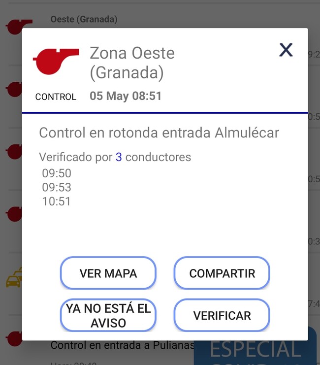 Esta es la mejor app para avisos de radares, controles y multas