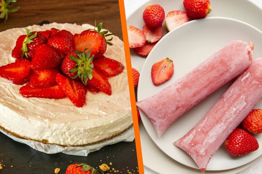 15 recetas de postres fríos y con diferentes frutas: carlotas, pays ...