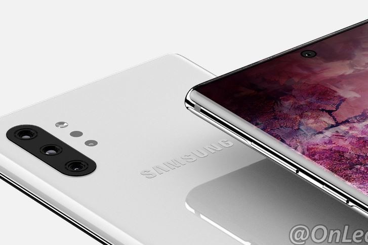 El Samsung Galaxy Note 10 Pro contará con agujero en pantalla y cuatro ...
