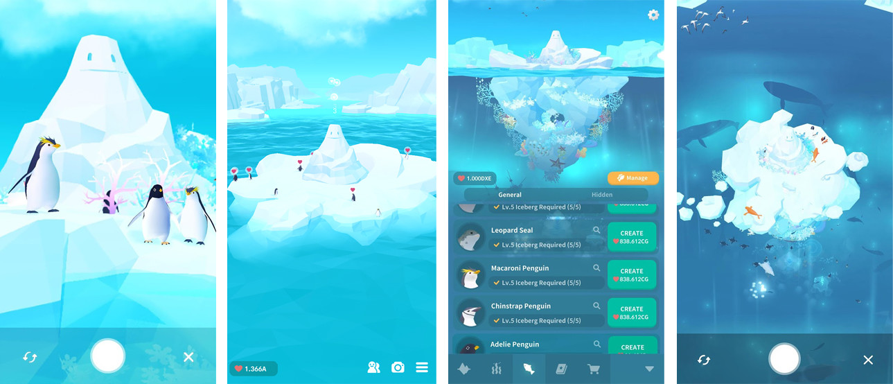 'Tap Tap Fish - Abyssrium Pole', el juego para crear un acuario polar a ...