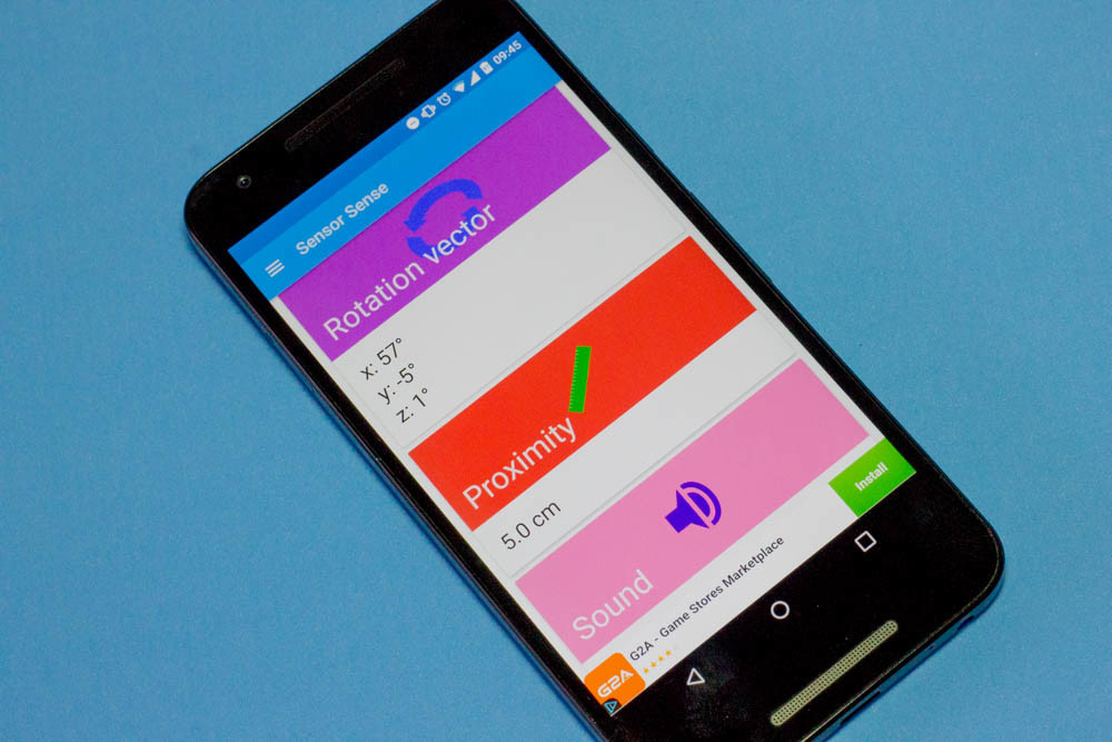 Sensor Sense te permite ver todos los sensores de tu sistema