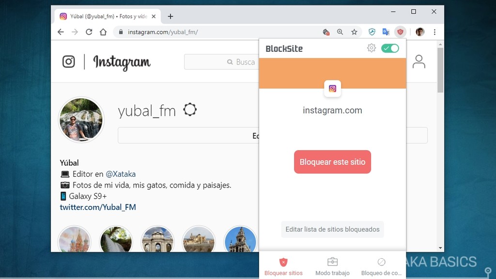 Cómo bloquear una web en Chrome