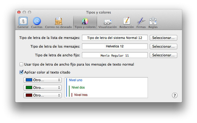 Algunos trucos y opciones para aumentar el tamaño de letra en OS X