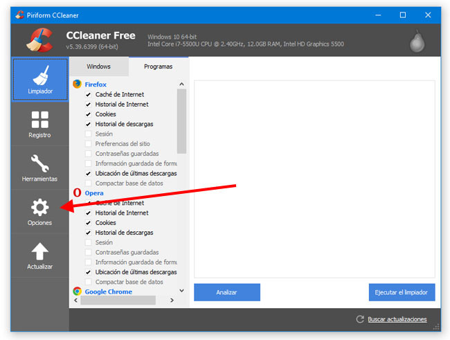 CCleaner: cómo limpiar carpetas específicas